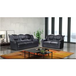 TEXAS Faux Leather Sofa Set